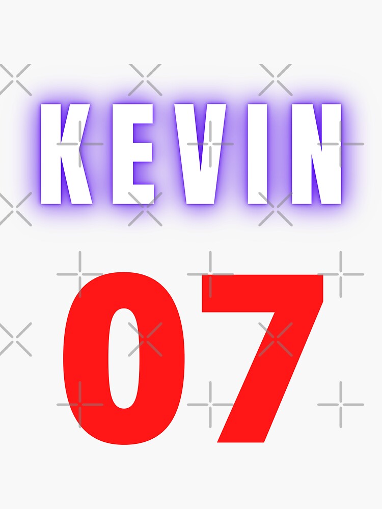 "kevin 07" Sticker by otmanait | Redbubble