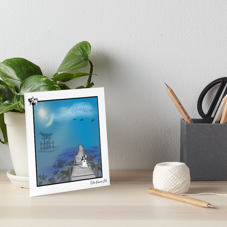 "Mystical Blue - featuring the two cheeky Cats Tipsy & Tapsy. By Cute ...