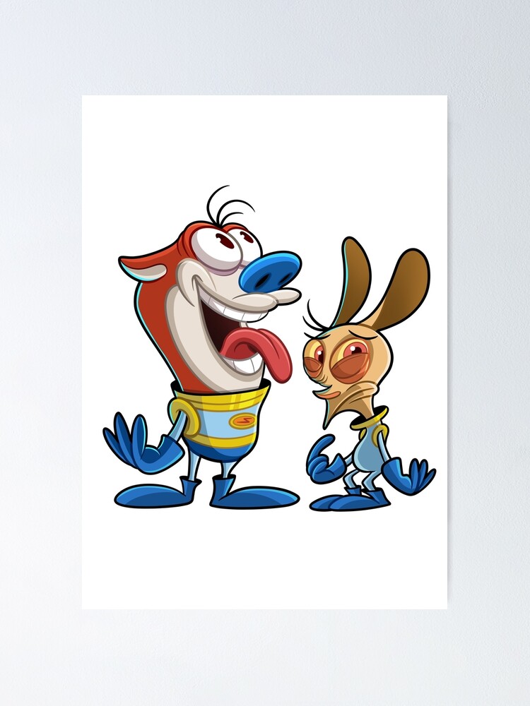 "Ren and Stimpy " Poster by artpon | Redbubble
