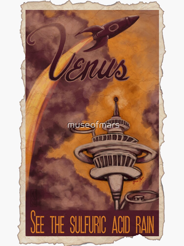 "Venus" Sticker for Sale by museofmars | Redbubble