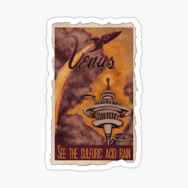 "Venus" Sticker for Sale by museofmars | Redbubble