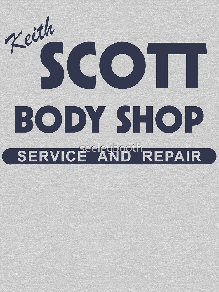 "Keith Scott Body Shop" Pullover Hoodie for Sale by seeleybooth | Redbubble