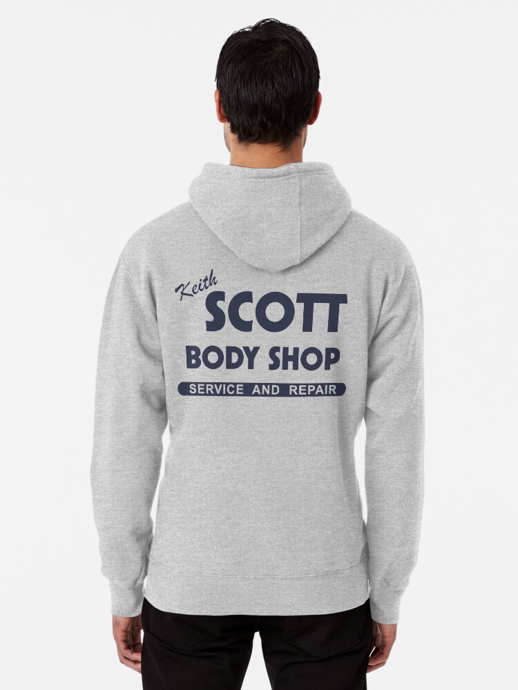 "Keith Scott Body Shop" Pullover Hoodie for Sale by seeleybooth | Redbubble