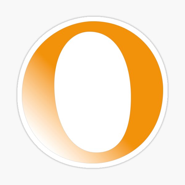 "o" Sticker for Sale by laylasy | Redbubble