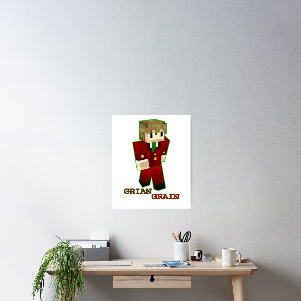 "GRIAN GRAIN" Poster by AlkaviesArt | Redbubble