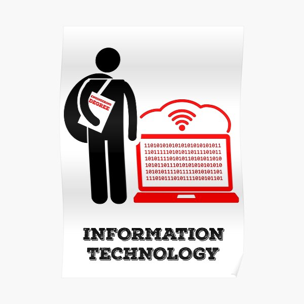 Funny Information Technology Posters | Redbubble