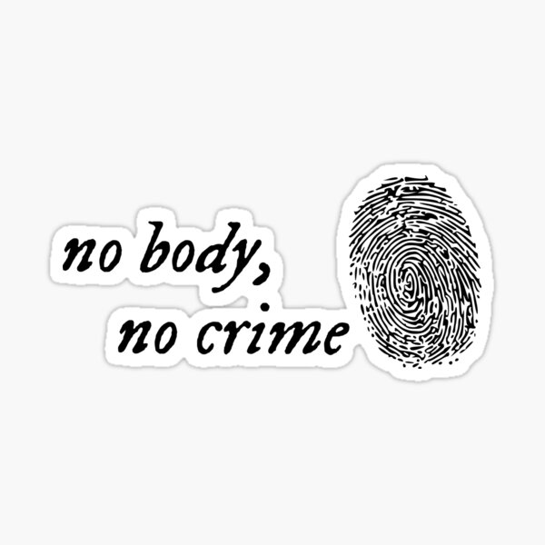 "evermore Taylor Swift folklore no body no crime Haim" Sticker for Sale ...