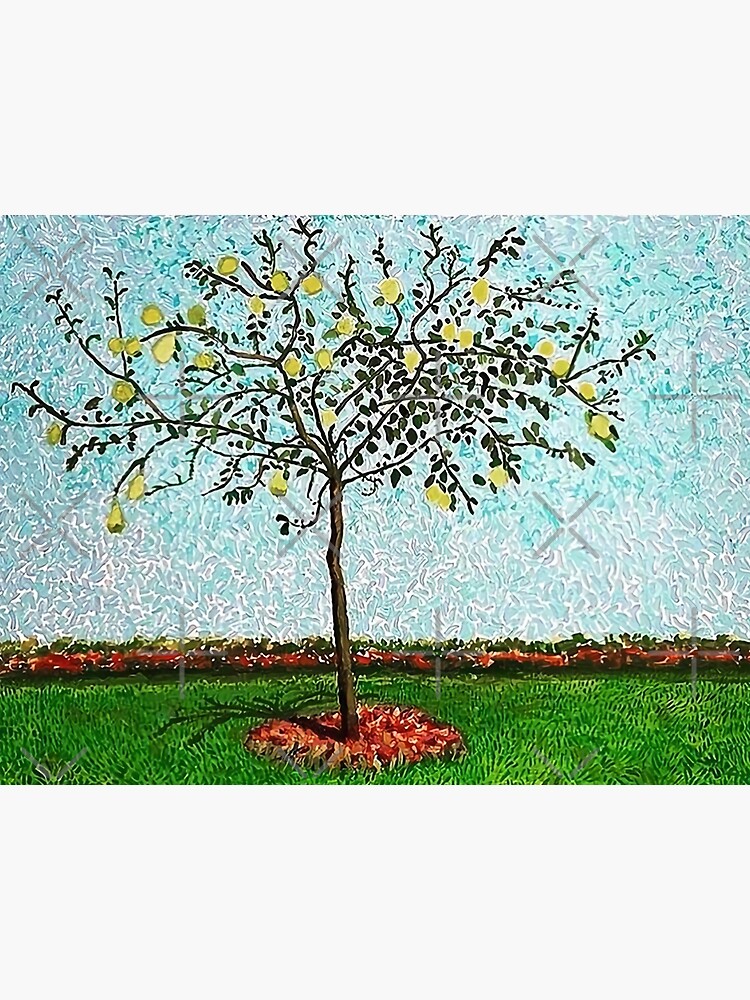 "David Hockney Quince Tree Art" Poster by roycall | Redbubble