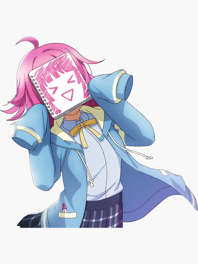 "[love live] rina tennoji - rina board " Sticker by YaoiTrashMerch ...