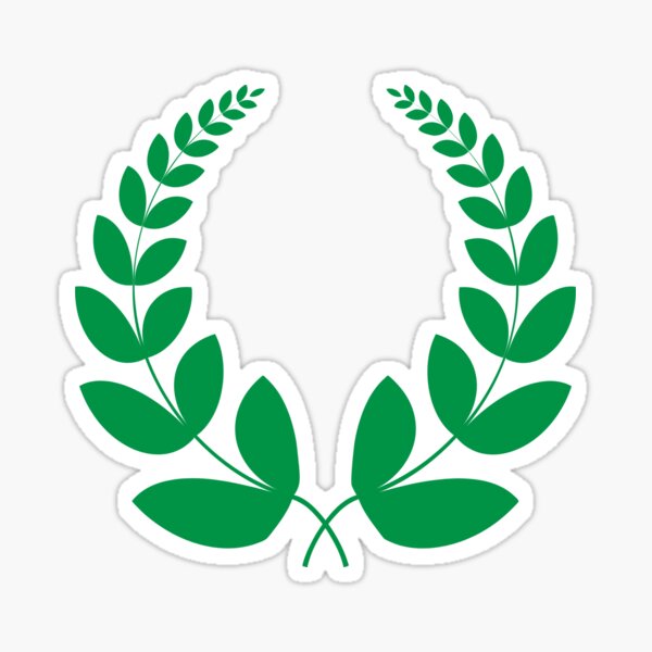 "Laurel wreath" Sticker by MSB93 | Redbubble