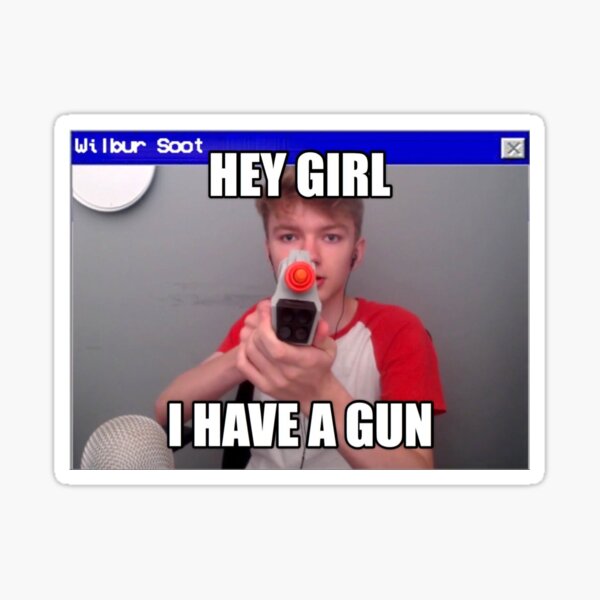 "hey girl.." Sticker for Sale by cosmobabe | Redbubble