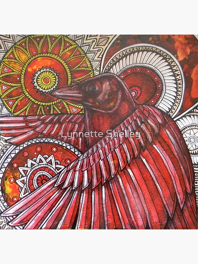 Raven Steals the Sun, the Stars and the Moon Canvas sold by Peach ...