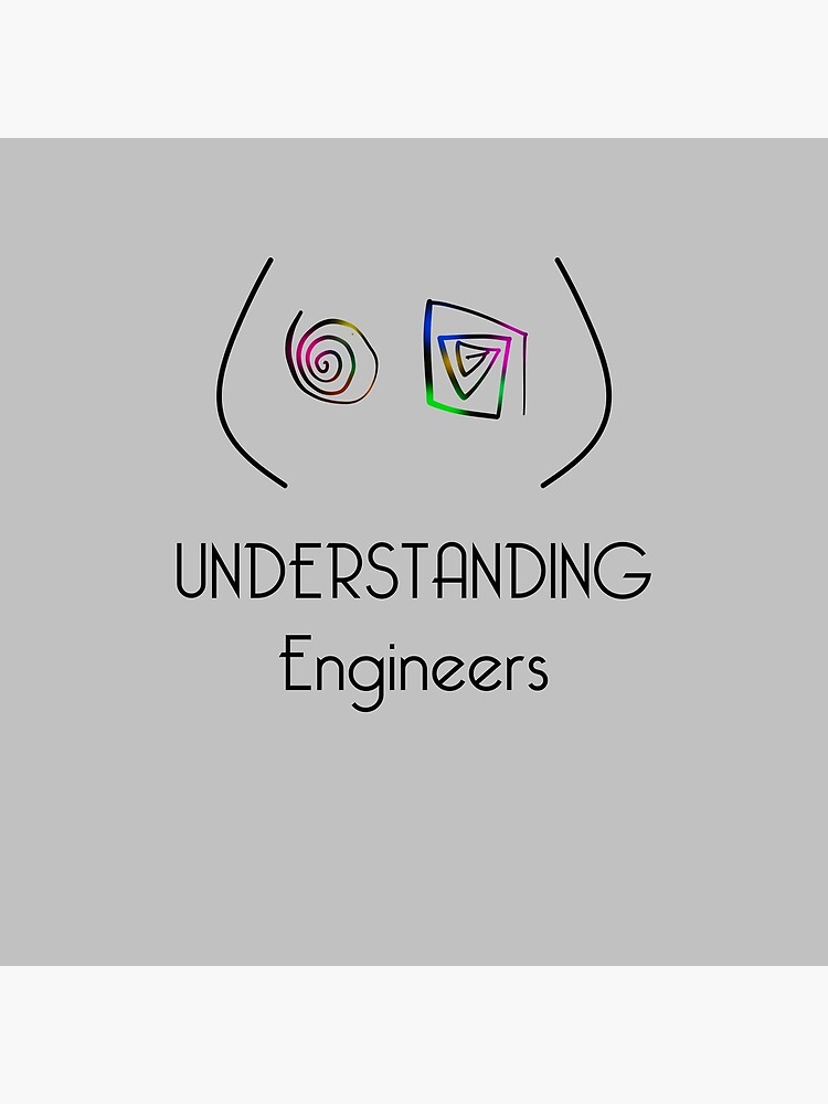 "Understanding engineer multicolor graphical art" Poster for Sale by ...