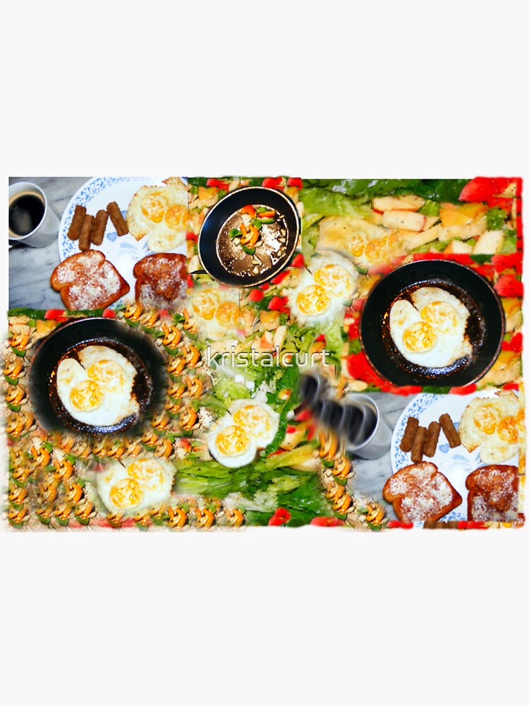"Brunch Buffet" Sticker for Sale by kristalcurt | Redbubble