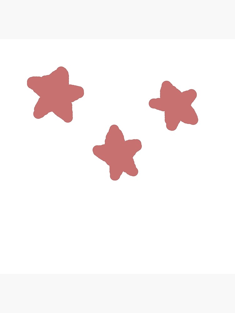 "Pink star sticker set " Poster by sophiajuliet | Redbubble