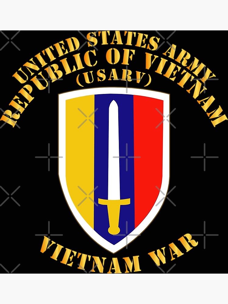 "Army - US Army Vietnam - USARV - Vietnam War" Photographic Print for ...