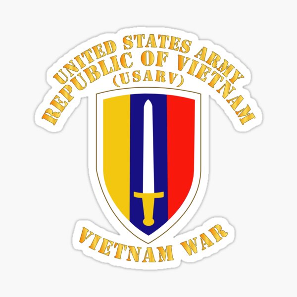 "Army - US Army Vietnam - USARV - Vietnam War" Sticker for Sale by ...