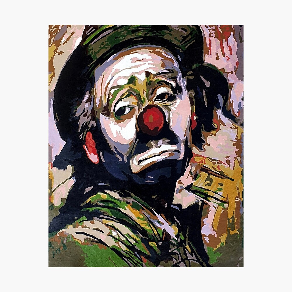 Sad Clown Painting Famous