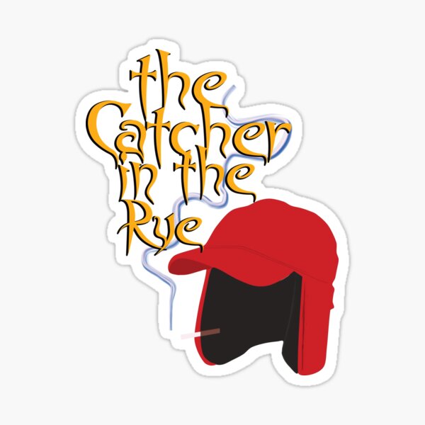 "The Catcher In The Rye" Sticker for Sale by ubantee | Redbubble