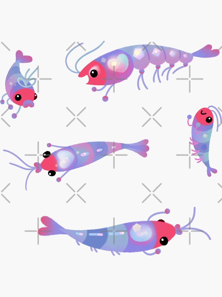 "Krill" Sticker by pikaole | Redbubble