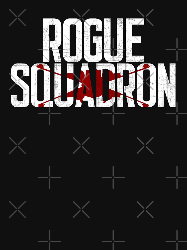 "Rogue Squadron" T-shirt for Sale by YorkshireGarden | Redbubble | star ...