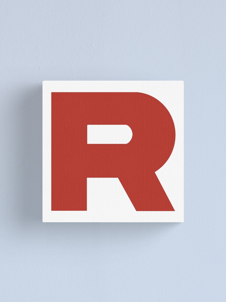 "Team Rocket Logo" Canvas Print for Sale by JCalvert-Design | Redbubble