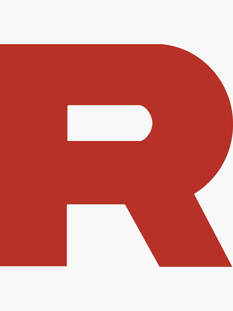 "Team Rocket Logo" Sticker for Sale by JCalvert-Design | Redbubble