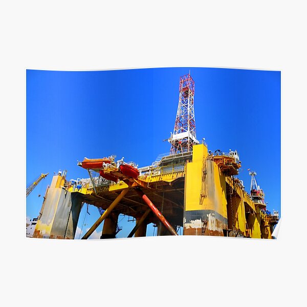 Oil Rig Posters | Redbubble
