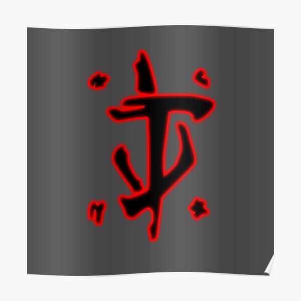 Demon Slayer Symbol Posters | Redbubble
