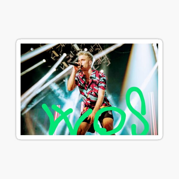 "Wos" Sticker by Lnatasha | Redbubble