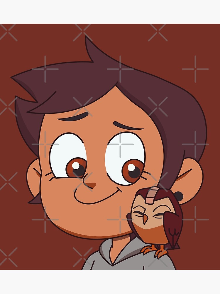 "Luz and Owlbert | The owl house" Poster by artnchfck | Redbubble