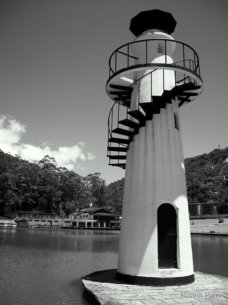 "Lake Watchtower" Sticker by dtpaiva | Redbubble