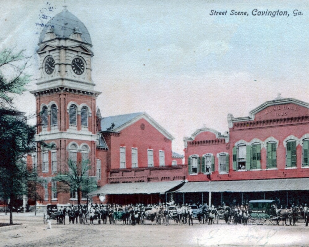 "Covington Street Scene" by gageneralstore | Redbubble