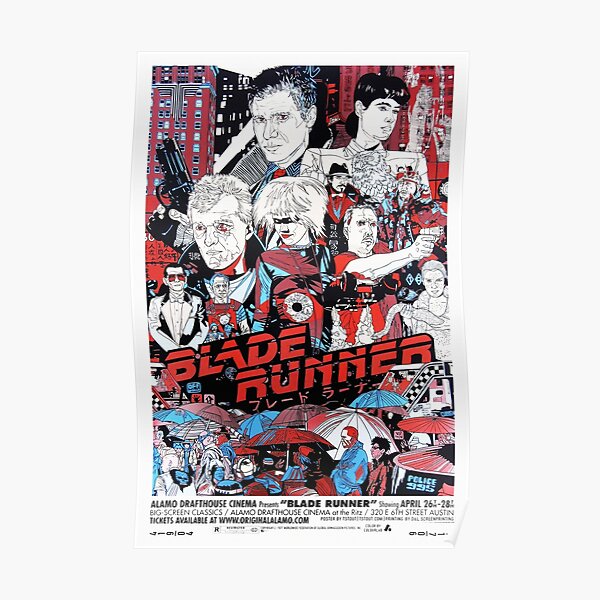 "Blade Runner Japanese Movie Poster 1982" Poster for Sale by ...