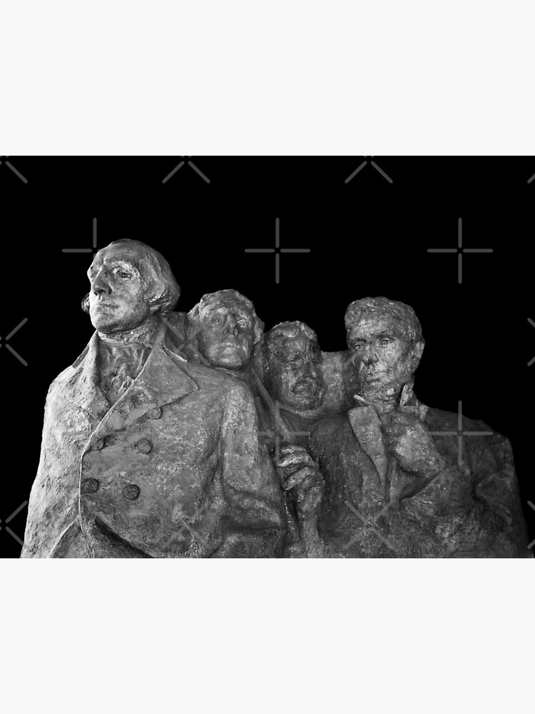 "Mount Rushmore National Memorial Scale Model" Framed Art Print for ...