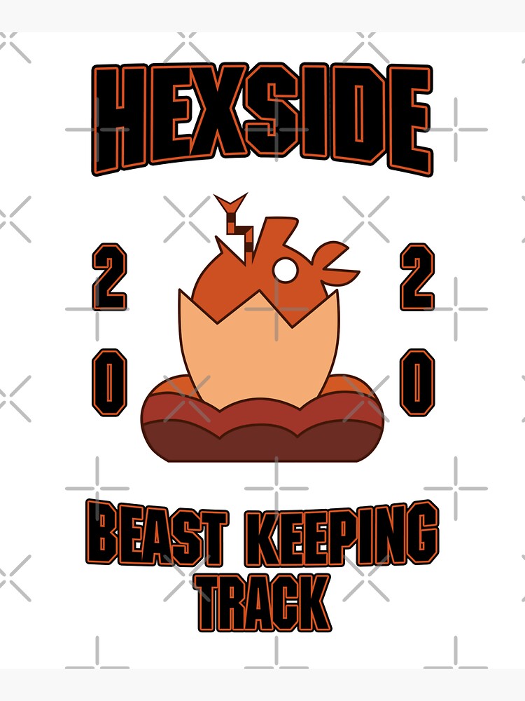 "Hexside - Beast Keeping Track" Tote Bag for Sale by debsruizart ...