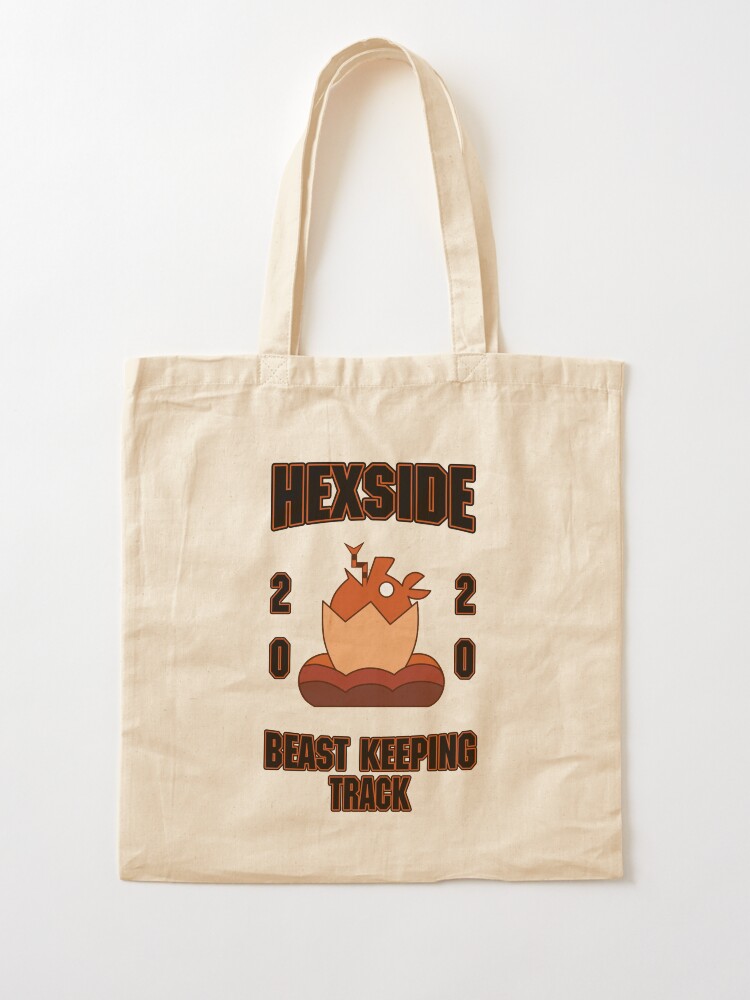 "Hexside - Beast Keeping Track" Tote Bag for Sale by debsruizart ...