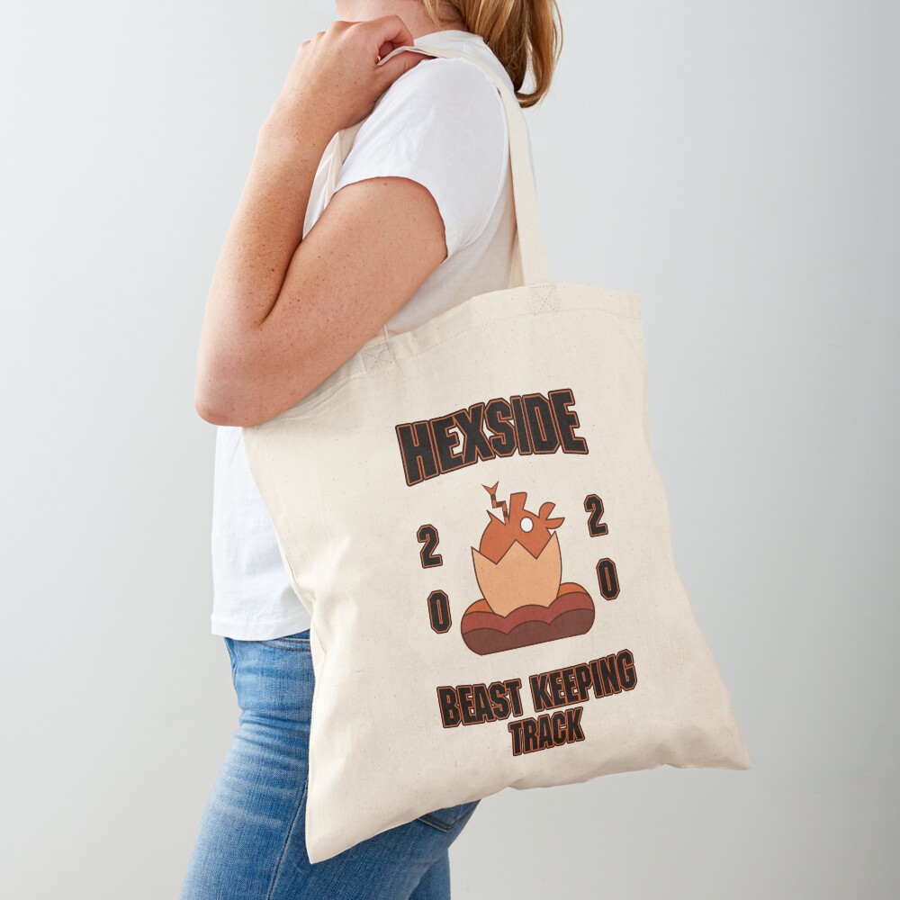 "Hexside - Beast Keeping Track" Tote Bag for Sale by debsruizart ...