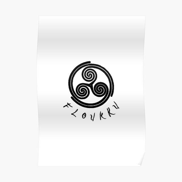 "Floukru" Poster for Sale by rosabelledraws | Redbubble