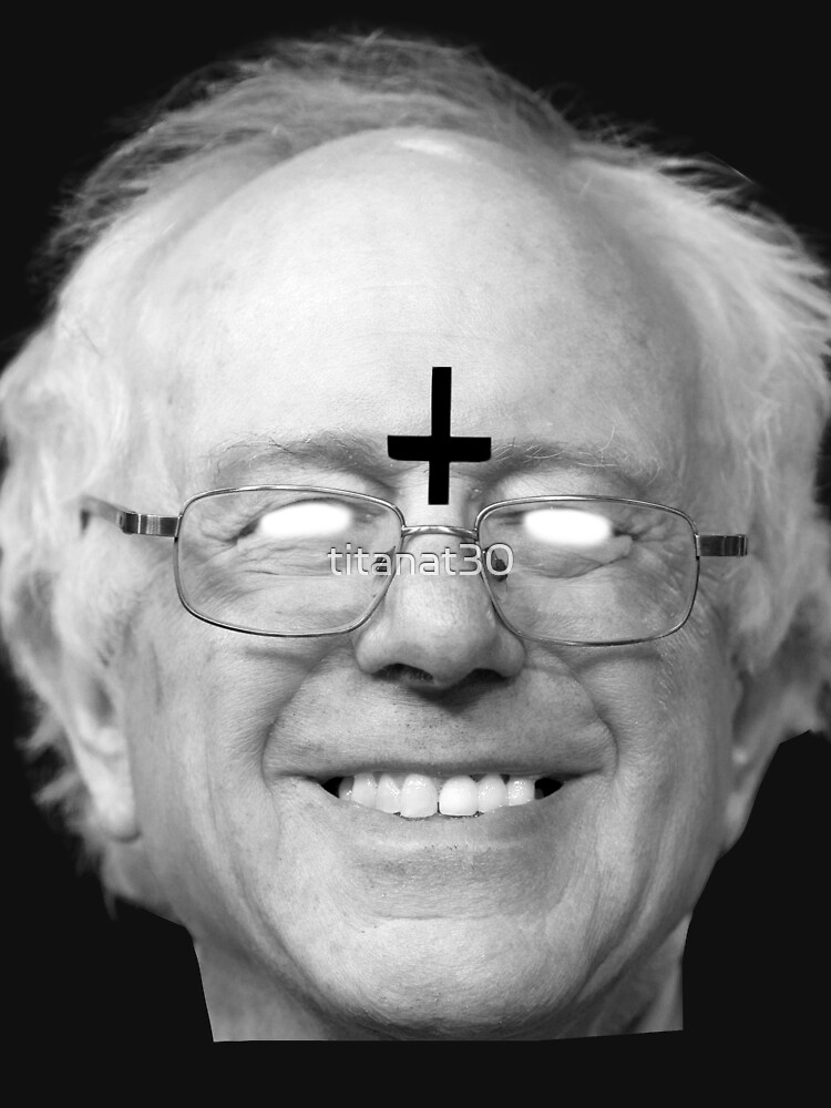 "Bernie Sanders 666 Merch" T-shirt for Sale by titanat30 | Redbubble ...