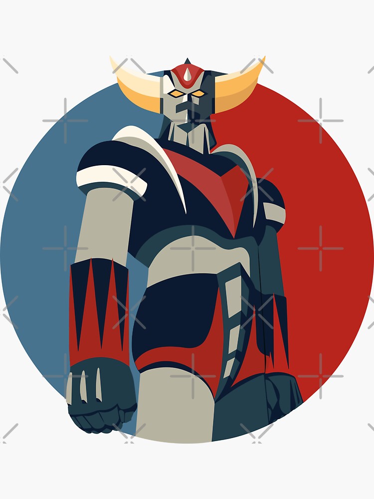 "Grendizer" Sticker for Sale by ibraall | Redbubble