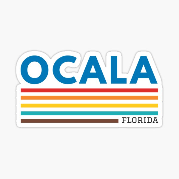 "Ocala Florida" Sticker for Sale by Taumaturgo | Redbubble