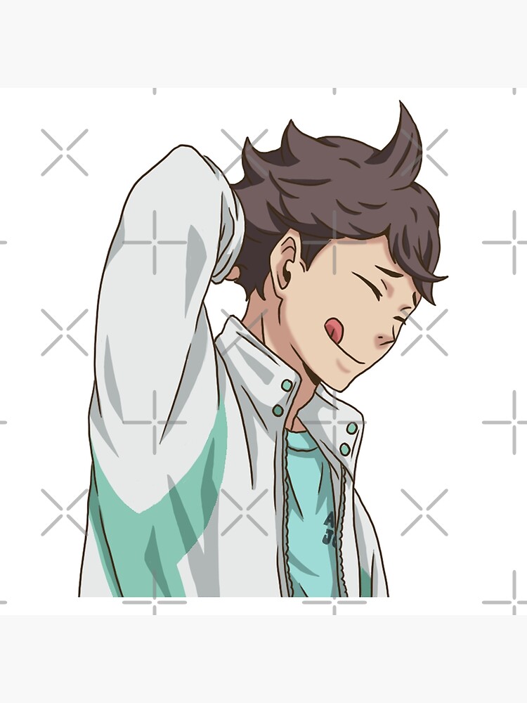 "Haikyuu!! Oikawa Tooru Sticker" Art Print by H0llyDays | Redbubble
