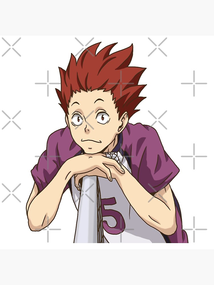 "Haikyuu!! Tendou Satori Sticker" Poster by H0llyDays | Redbubble