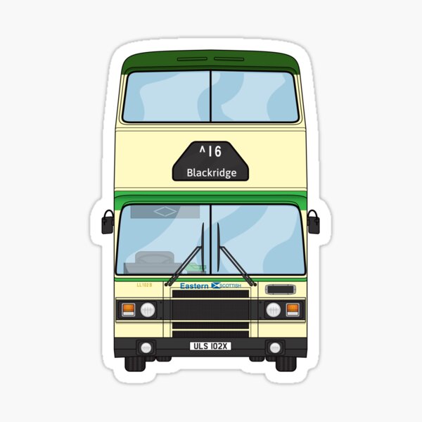 "SMT Eastern Scottish Bus Leyland Olympian LL102 ULS102X Illustration ...