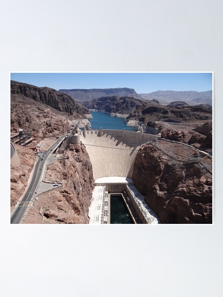 "Hoover Dam" Poster by ARTPICSS | Redbubble