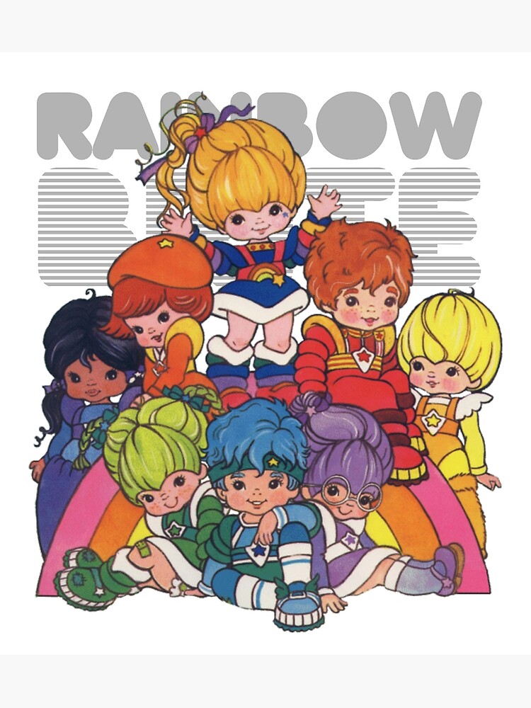 "rainbow brite" Poster for Sale by pinoyqinoy | Redbubble