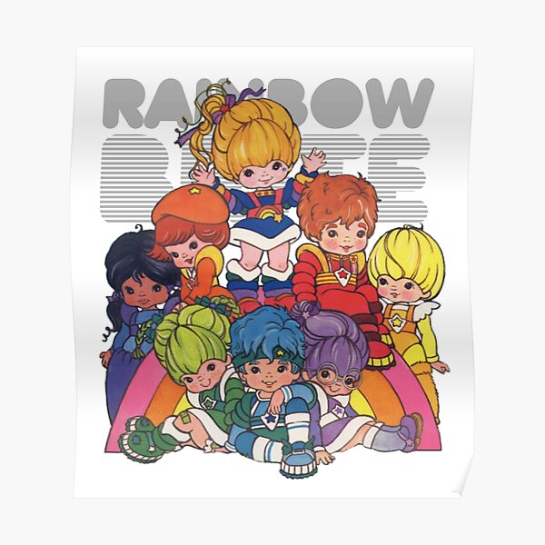 "rainbow brite" Poster for Sale by pinoyqinoy | Redbubble