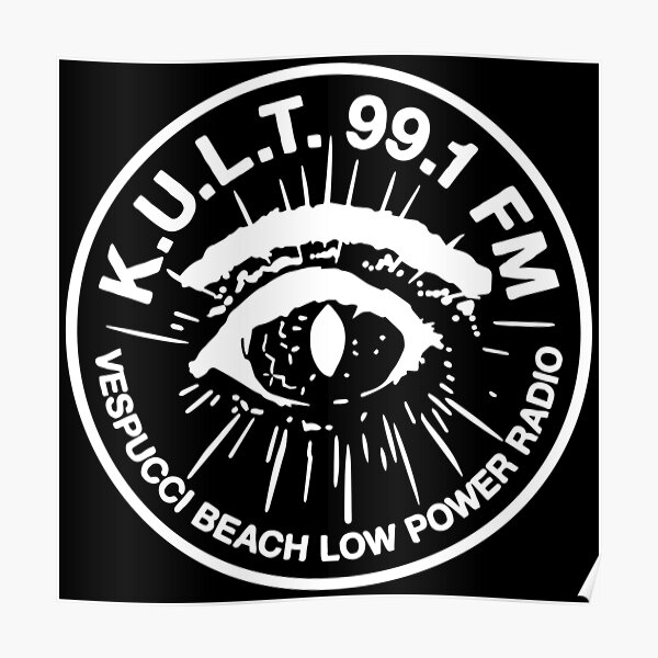 "KULT radio!" Poster by Room-On-Fire | Redbubble