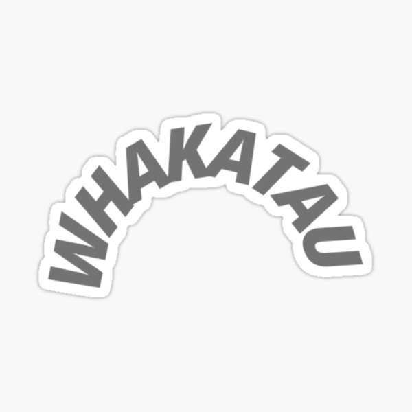 "WHAKATAU (Maori)" Sticker by SpiritRoar | Redbubble